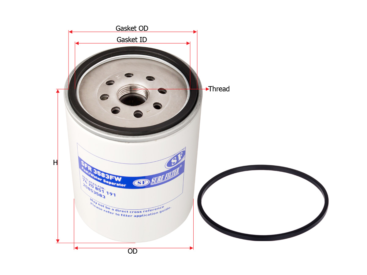 Sure Filter SFR 3583FW | Sure Filter