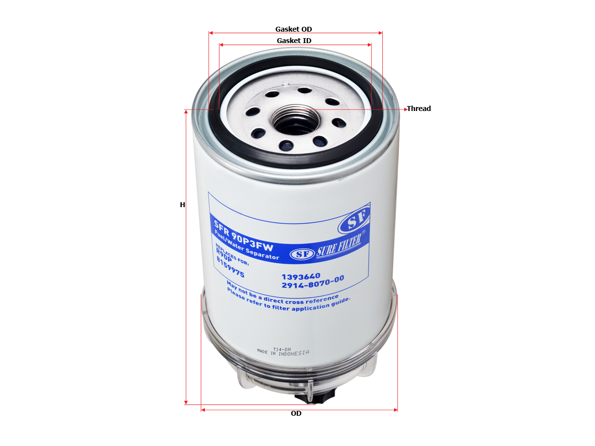 Sure Filter SFR 90P3FWB | Sure Filter